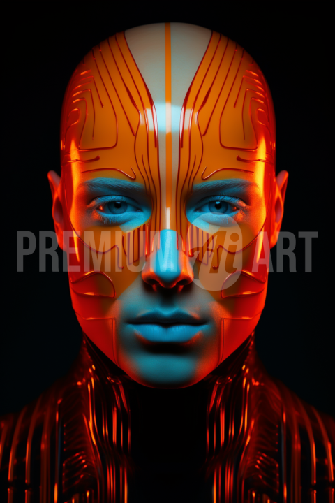 Man Futuristic Cyberpunk - Photo #458 - Premium AI Art - AI Generated ...